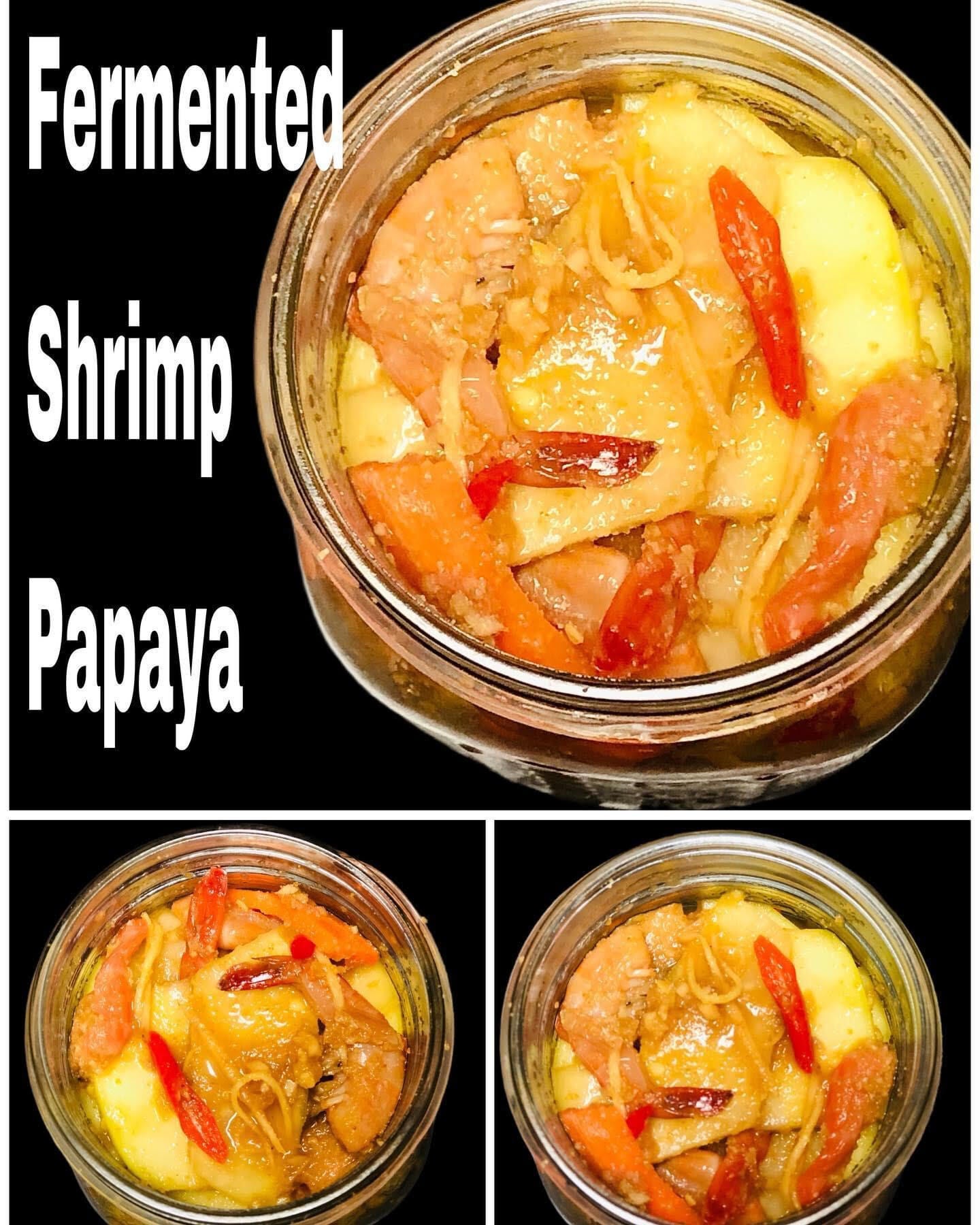Fermented Shrimp Papaya | Theara Spicy Kitchen
